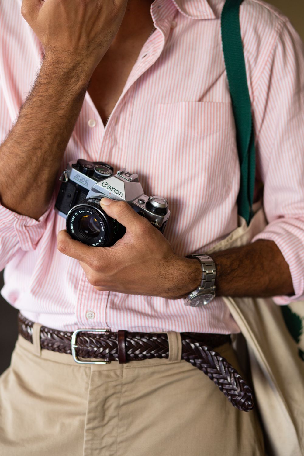 Pink University Stripe Oxford Cloth Button Downs