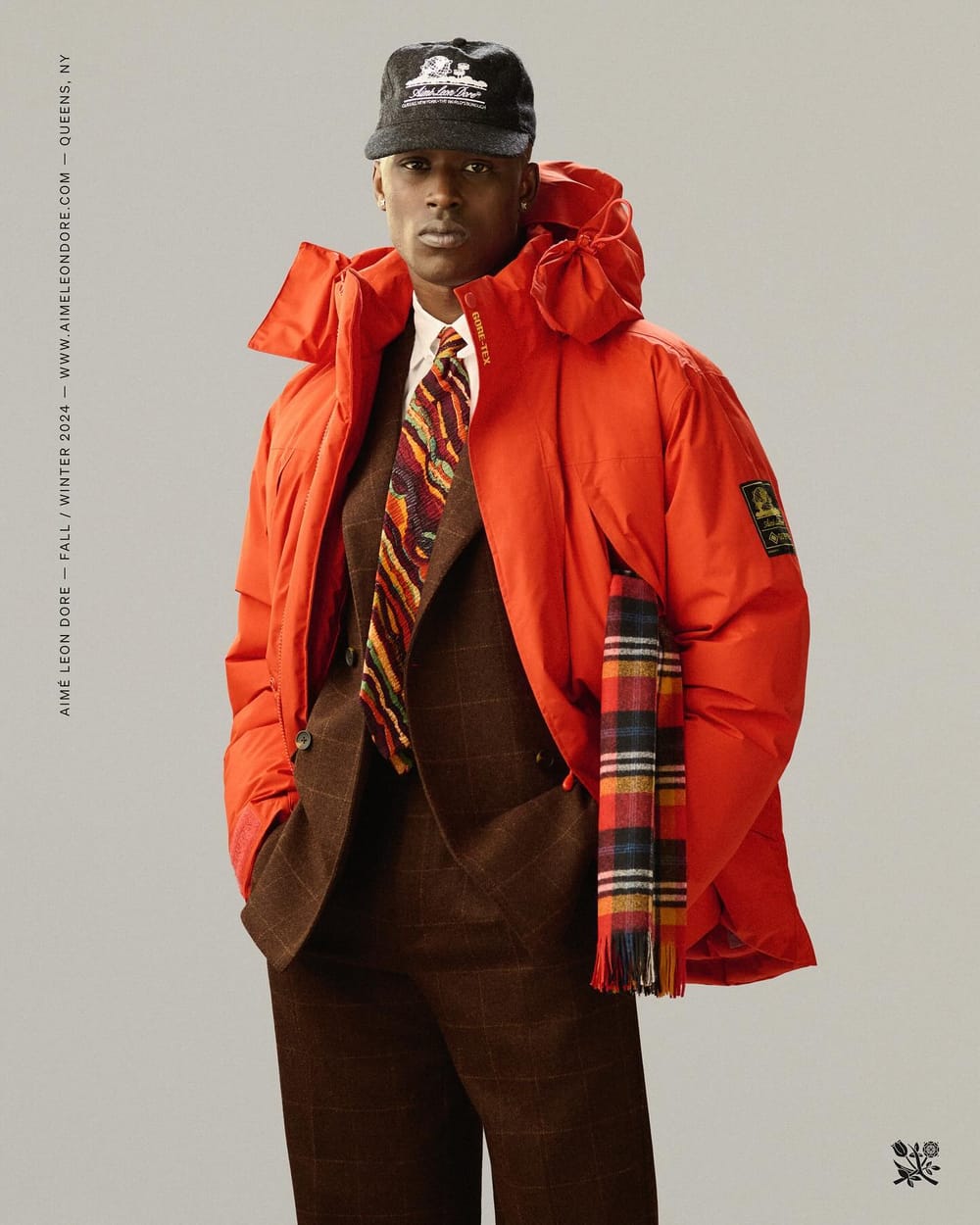 The Orange Kara Koram Parka