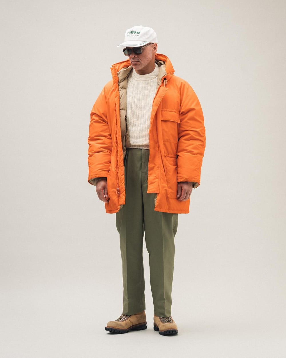 The Orange Kara Koram Parka