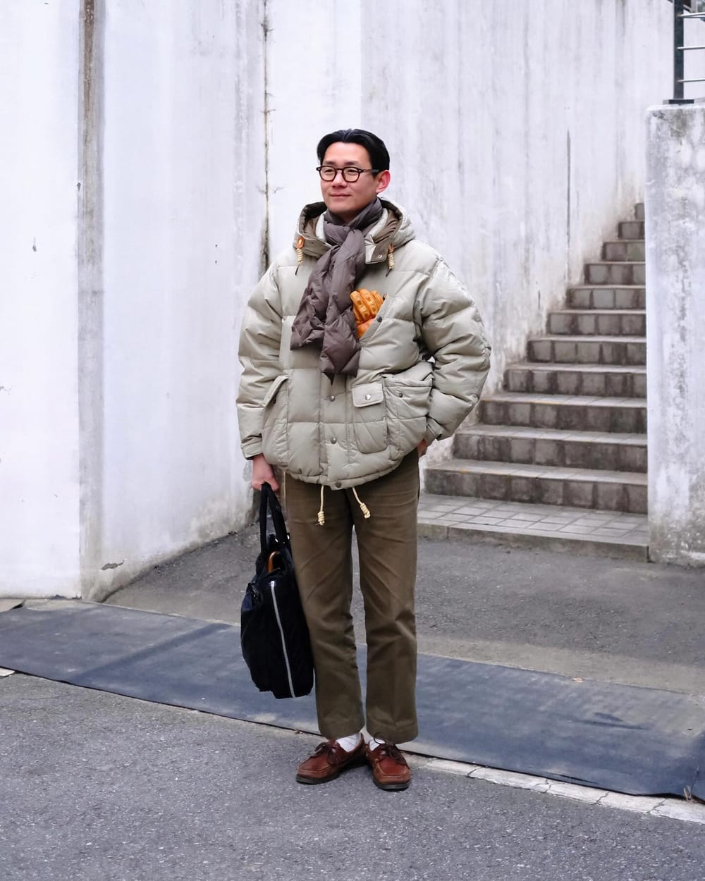 The Orange Kara Koram Parka