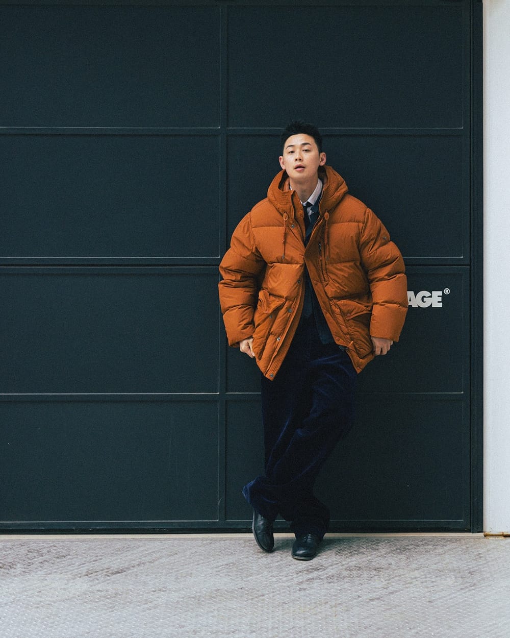 The Orange Kara Koram Parka