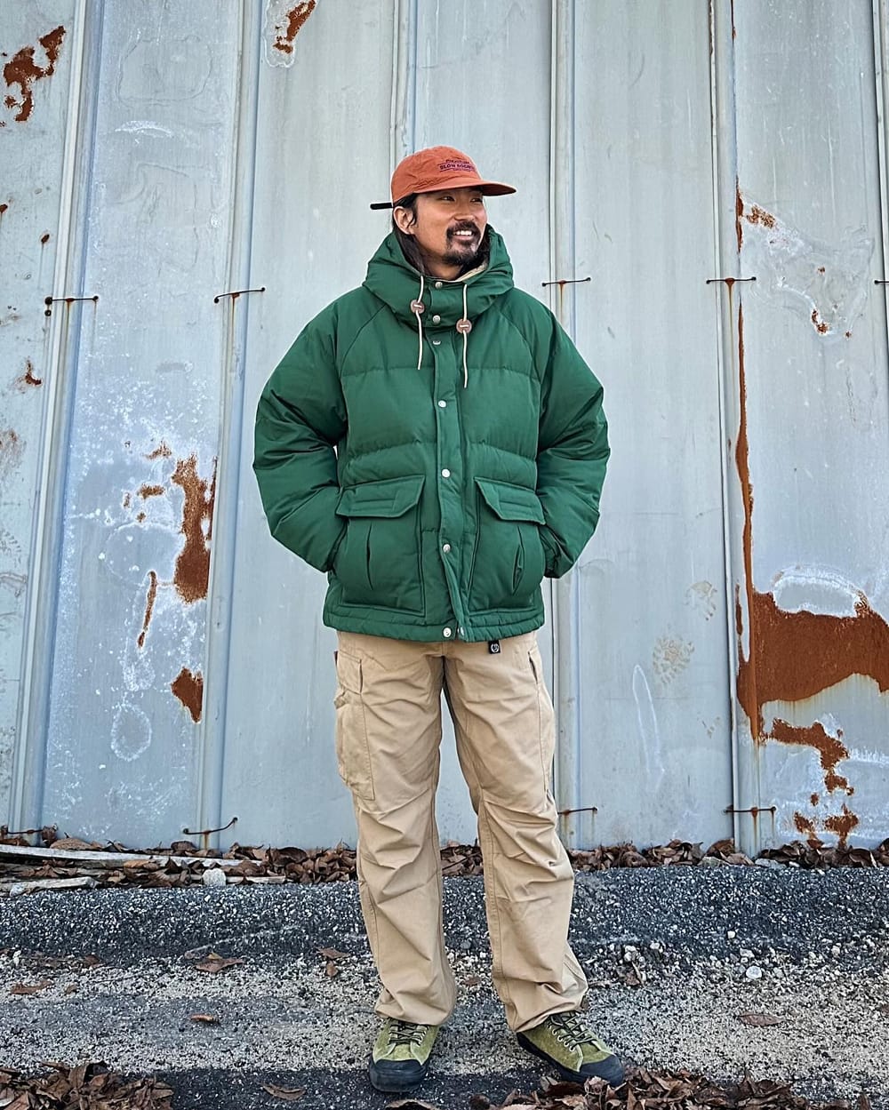 The Orange Kara Koram Parka
