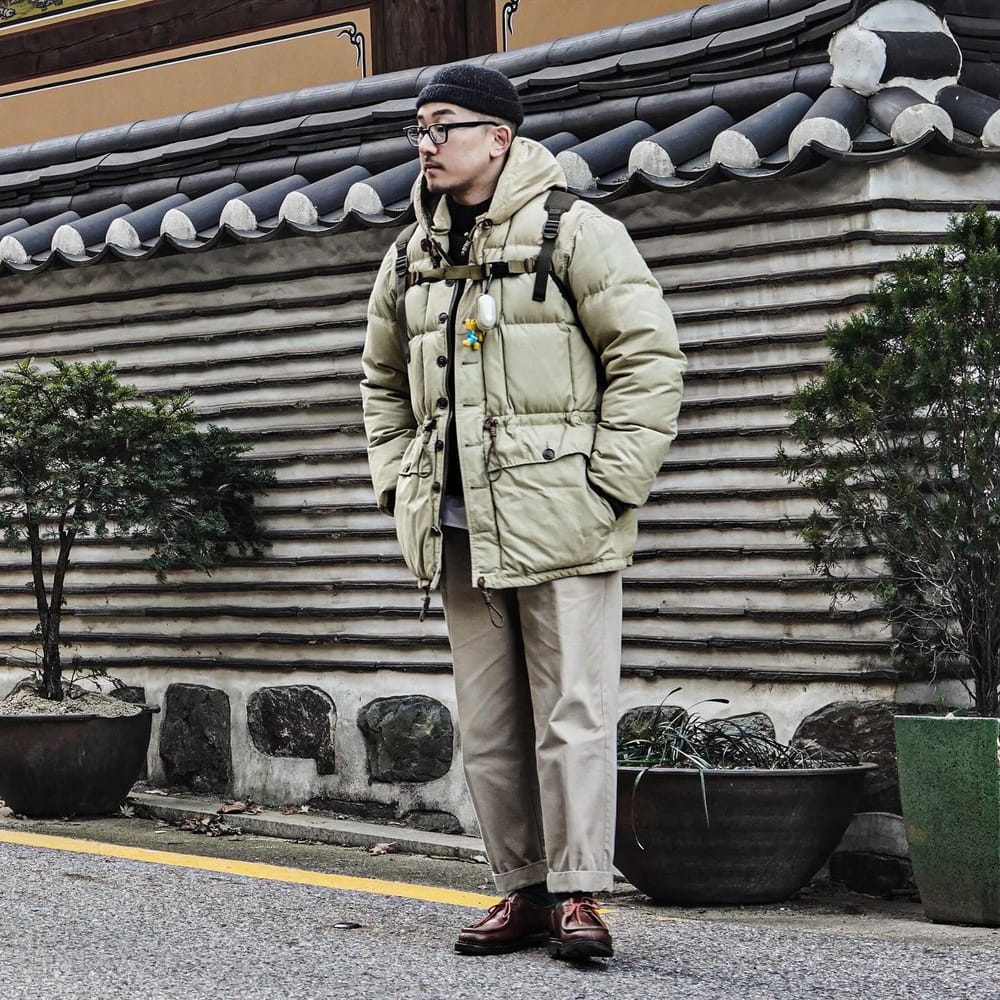 The Orange Kara Koram Parka