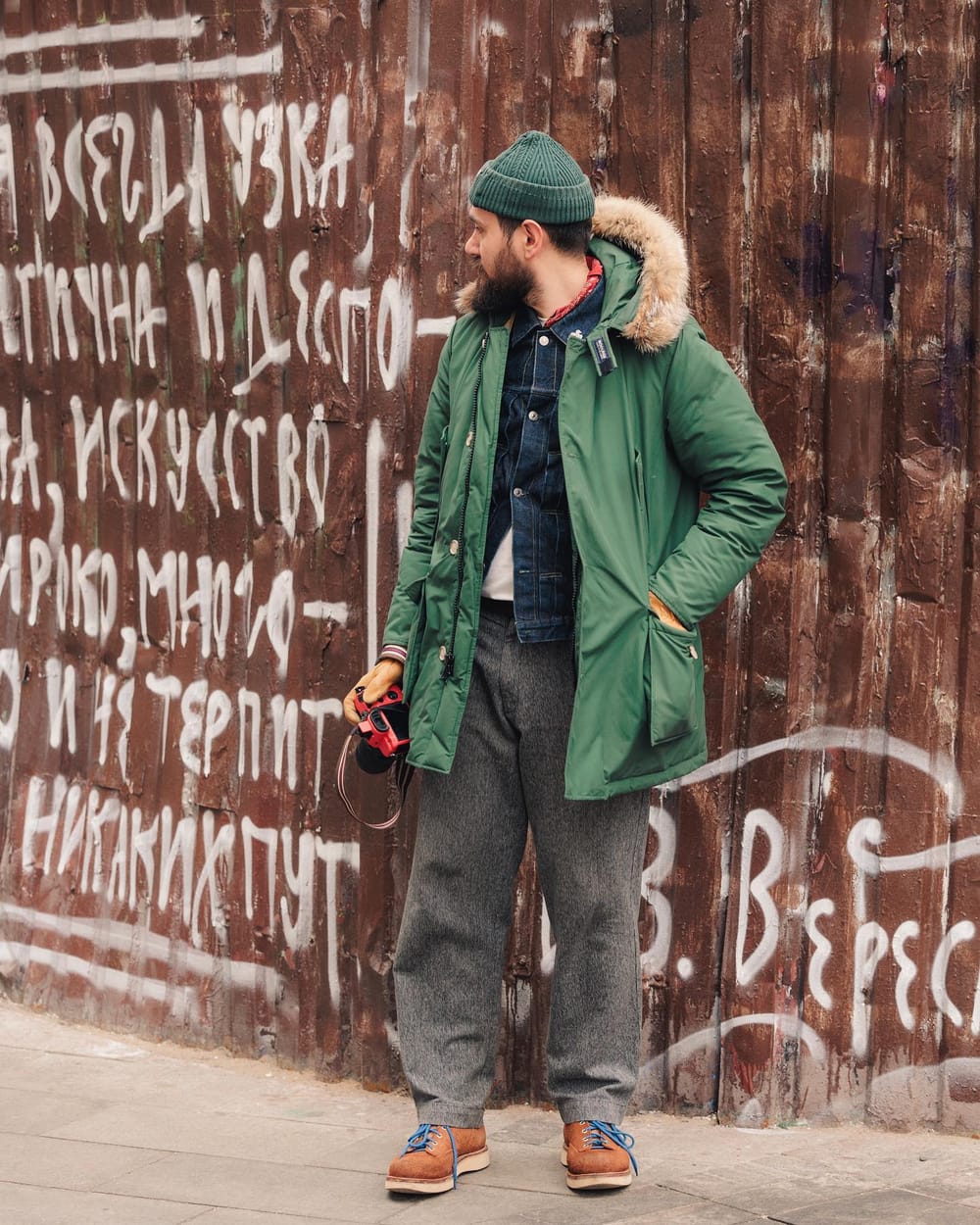 The Orange Kara Koram Parka